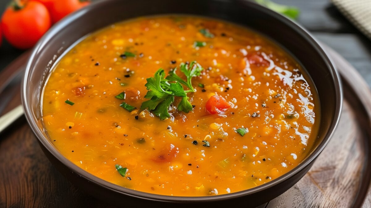 Turkse Rode Linzensoep met Munt recept | eetse