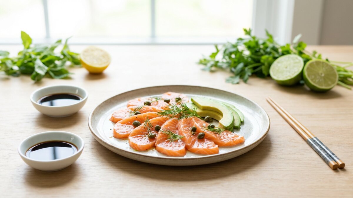 Is het oké om rauwe zalm te eten?