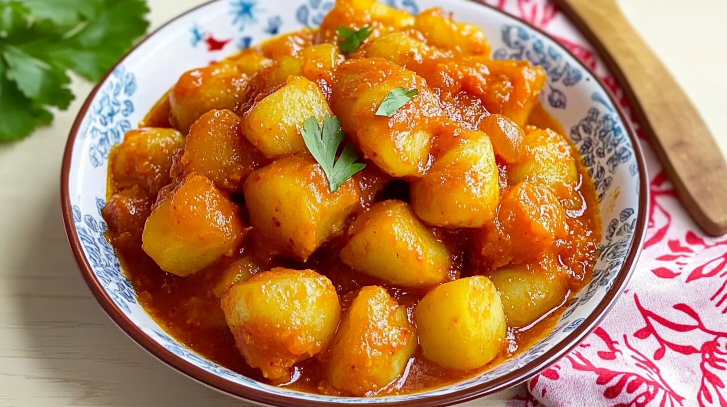 Chtitha Batata - Heerlijke Algerijnse aardappelstoof recept | eetse