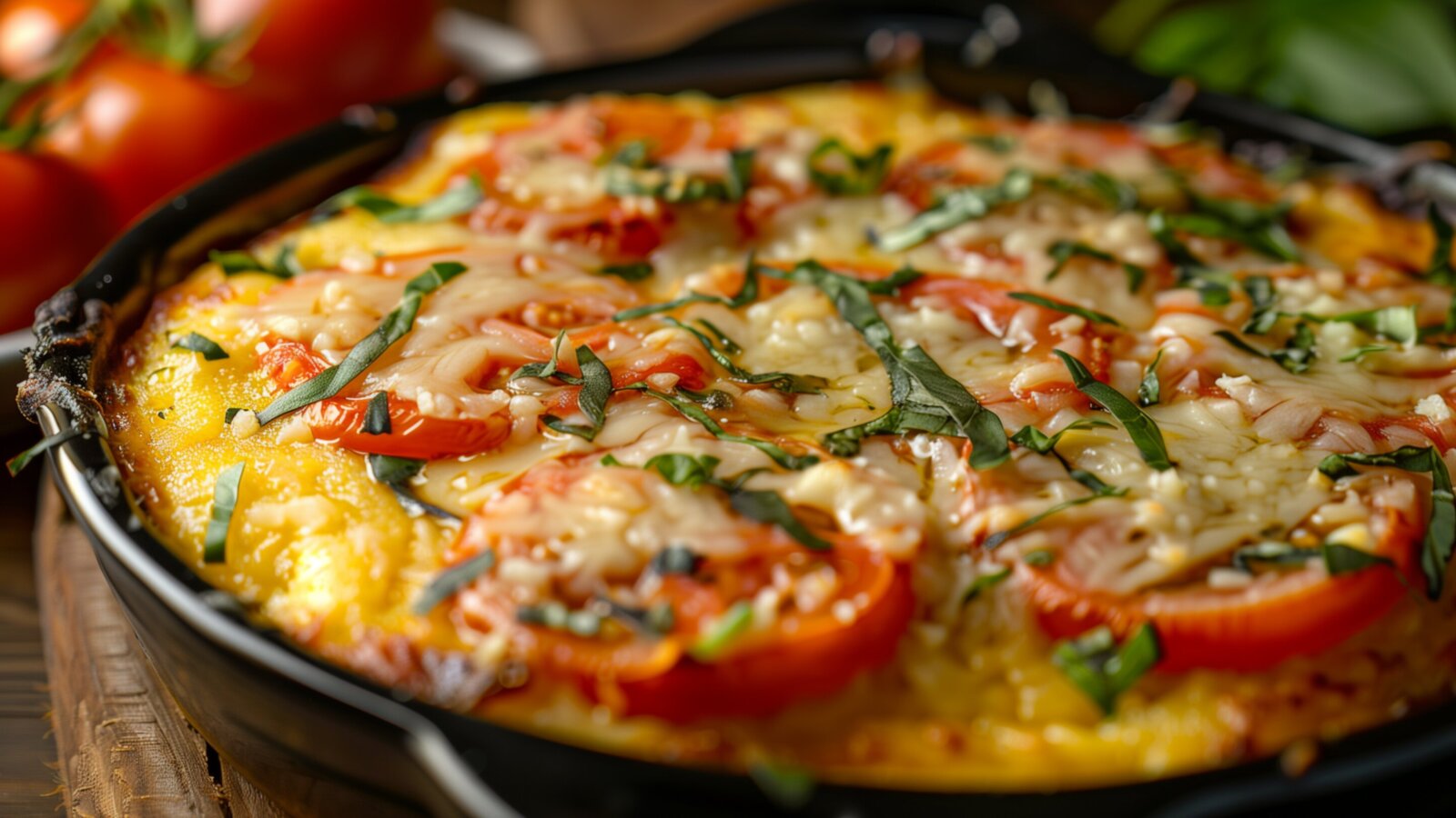 Gebakken Polenta met Verse Tomaten en Parmezaan recept | eetse