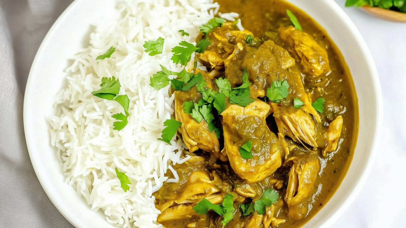 Slowcooker Kip Kerrie recept | eetse