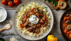 Pörkölt Hongaarse Stoof met Varkensvlees recept | eetse