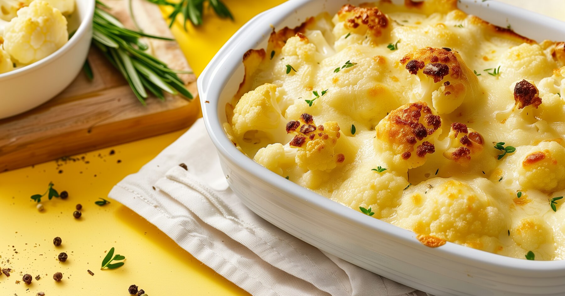 Bloemkool Kaas Ovenschotel recept | eetse