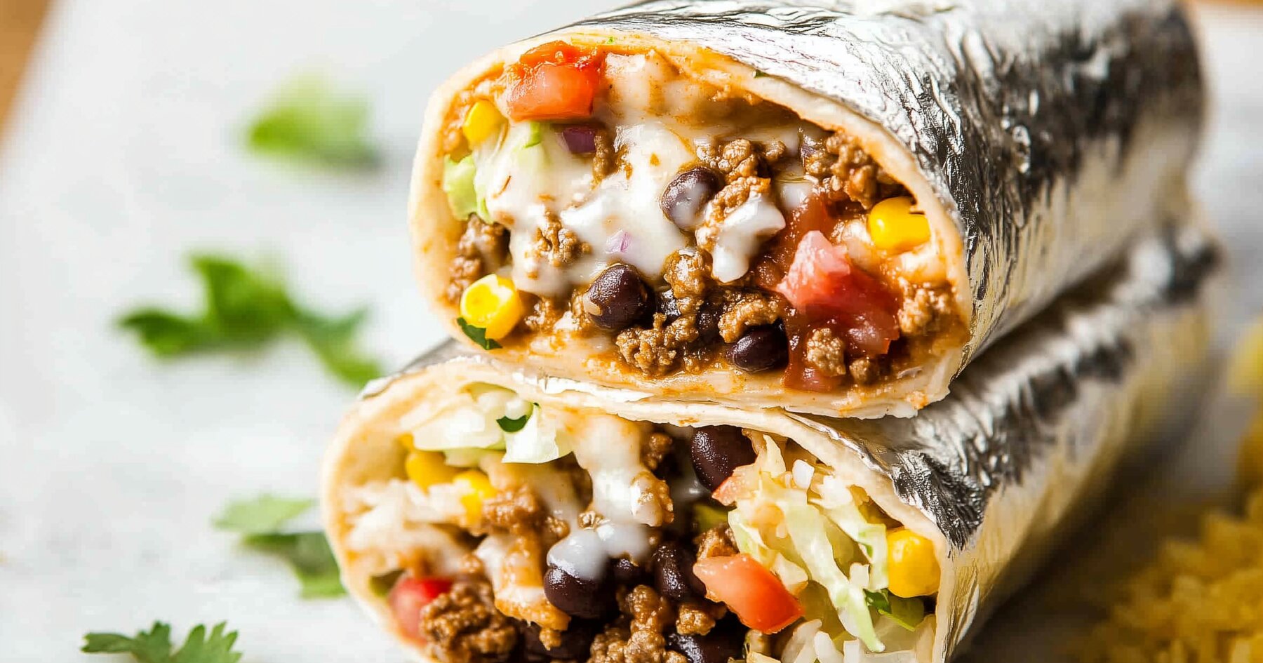 Burrito met gehakt recept | eetse