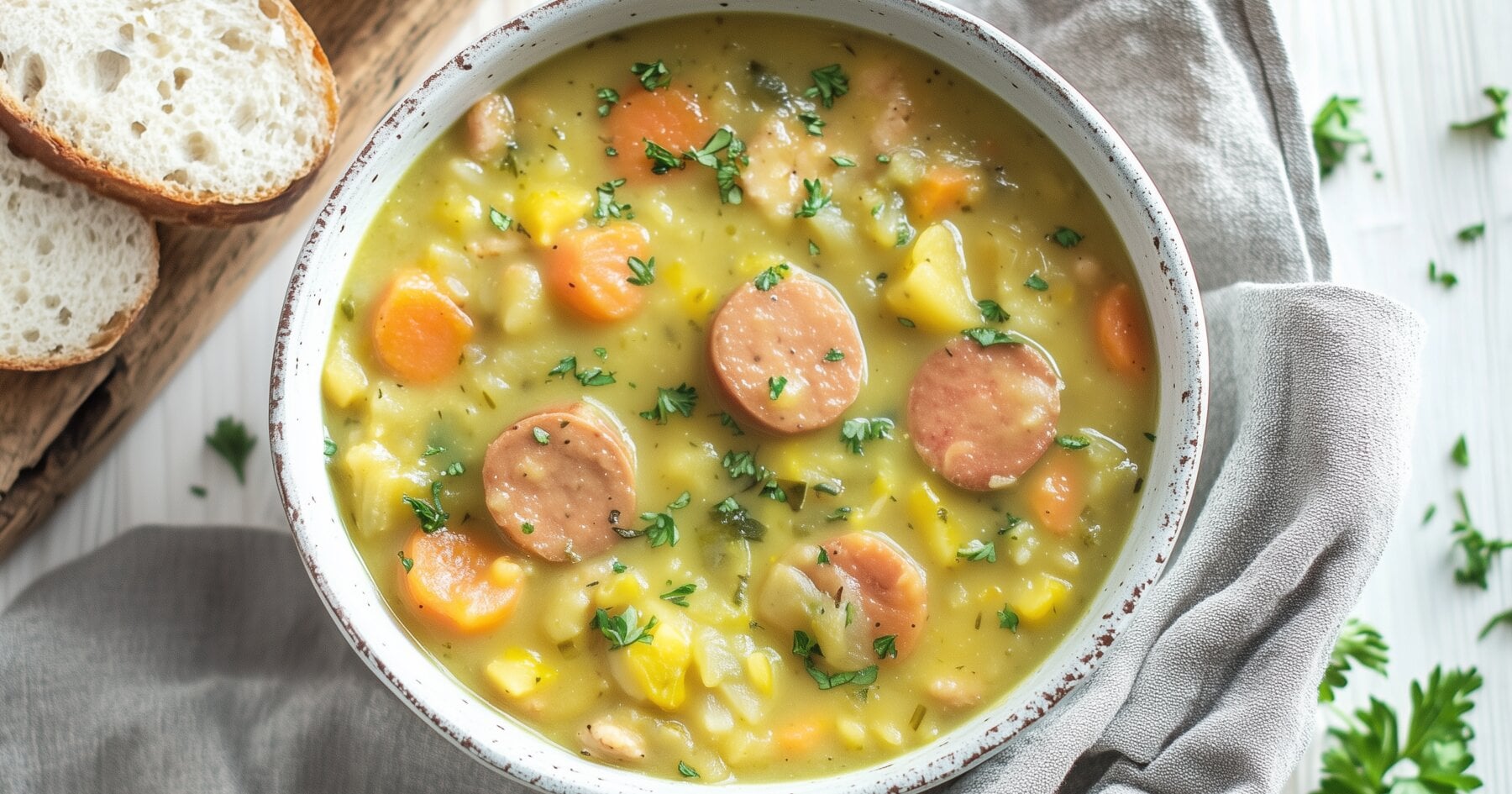 Oma's Erwtensoep recept | eetse