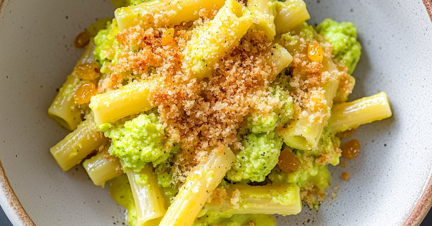 Pasta chi Vruoccoli Arriminati (Siciliaanse Pasta met Romanesco en ...