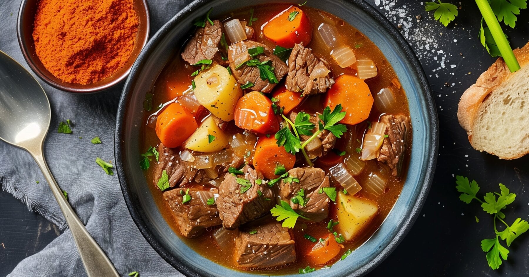 Stoofpotje van Rundvlees uit de Slowcooker recept | eetse