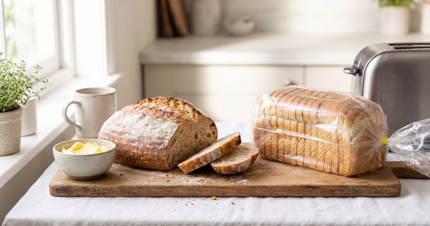 Is brood van de bakker beter dan brood uit de supermarkt?