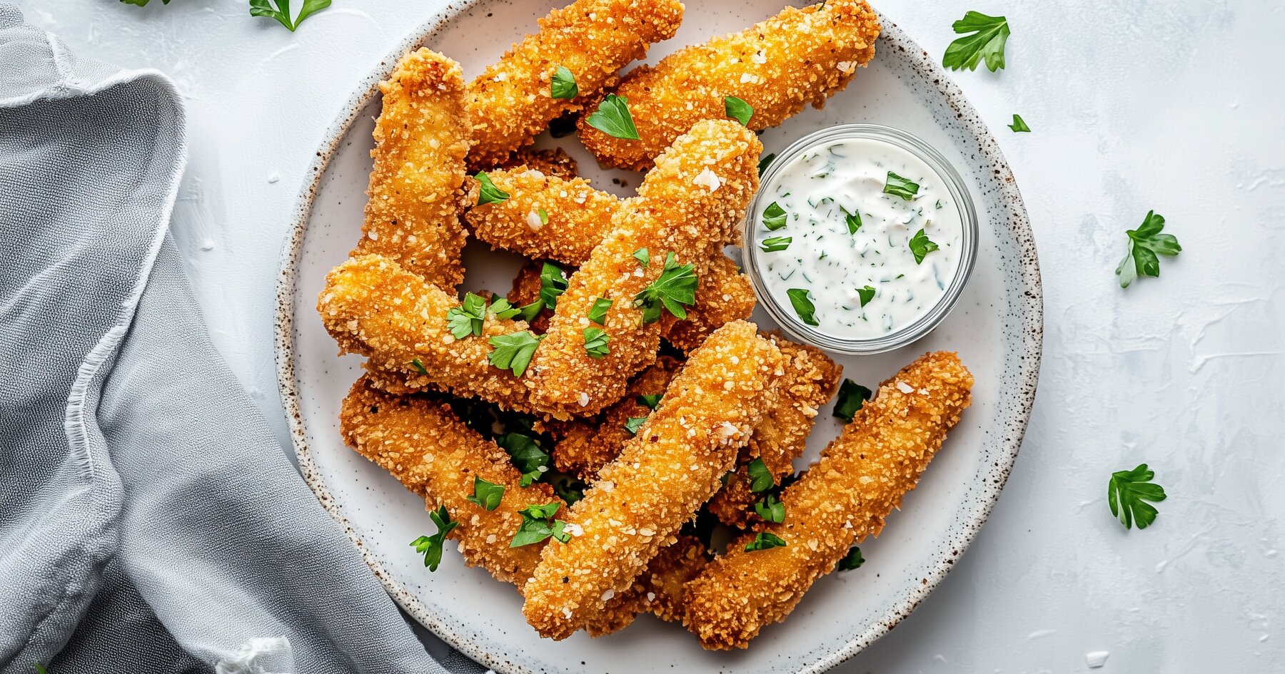 Zelfgemaakte Krokant Gebakken Vissticks recept | eetse